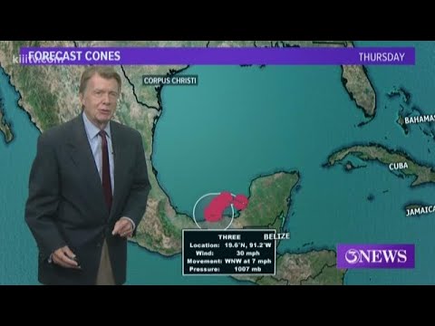 Bill Vessey's Forecast for South Texas - 3News at 5 - Monday, June 1 ...