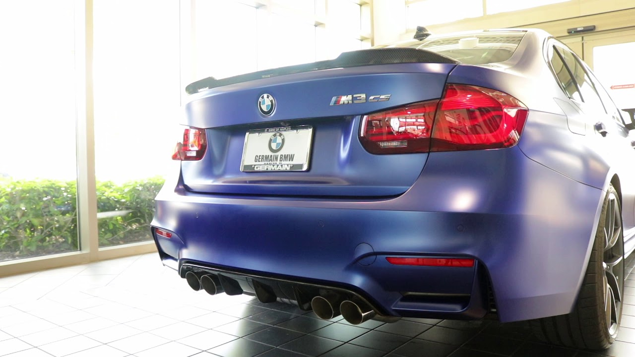 2019 BMW M3 CS Cold Start || Exhaust Notes || The Ultimate M3 - YouTube