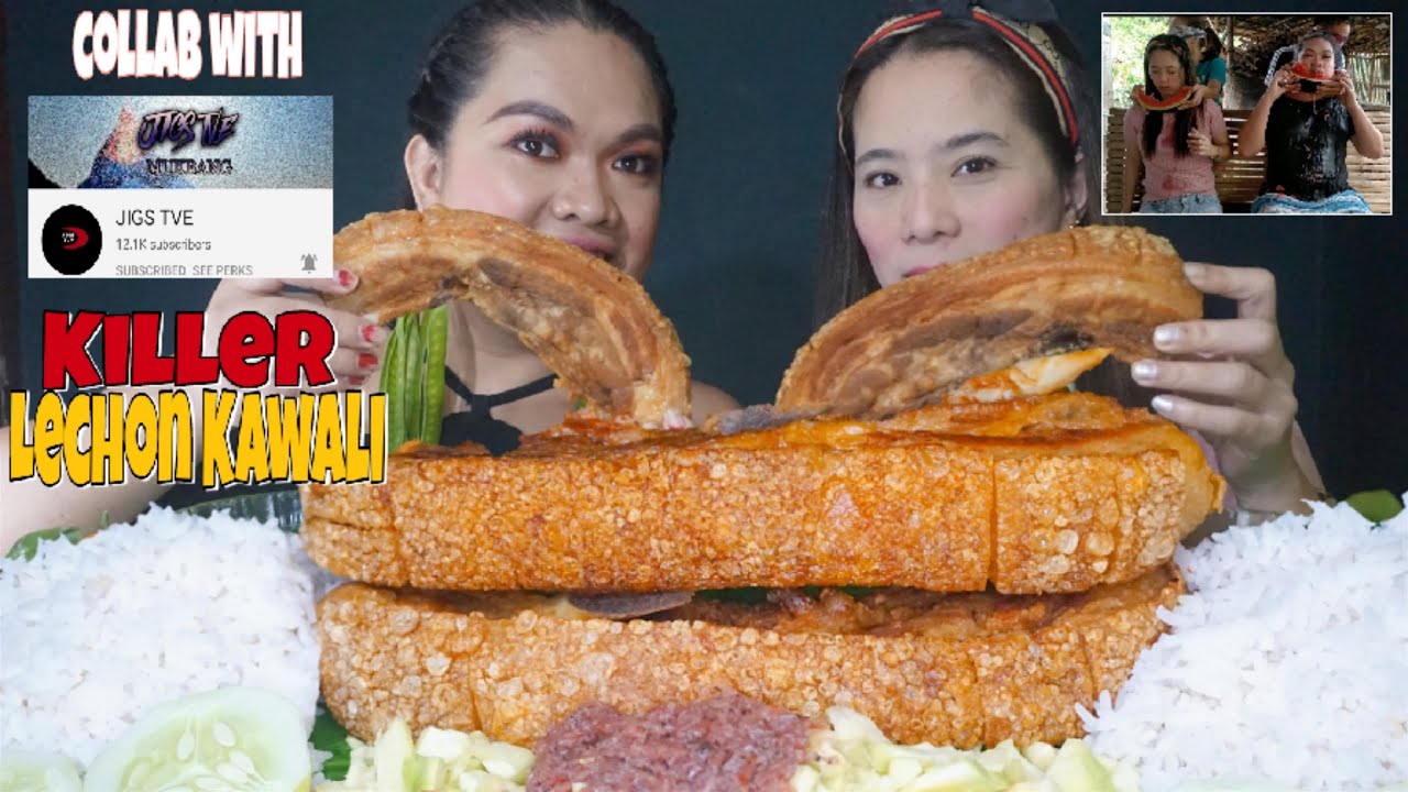 KILLER LECHON KAWALI MUKBANG COLLABORATION W/ @Daddy_Jigs |MUKBANG ...