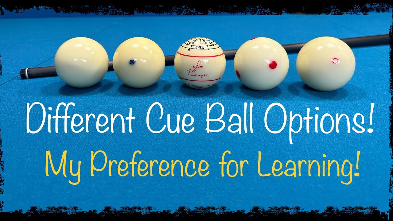 The Benefits of Having Extra and Different Cue Balls | Essential for ...