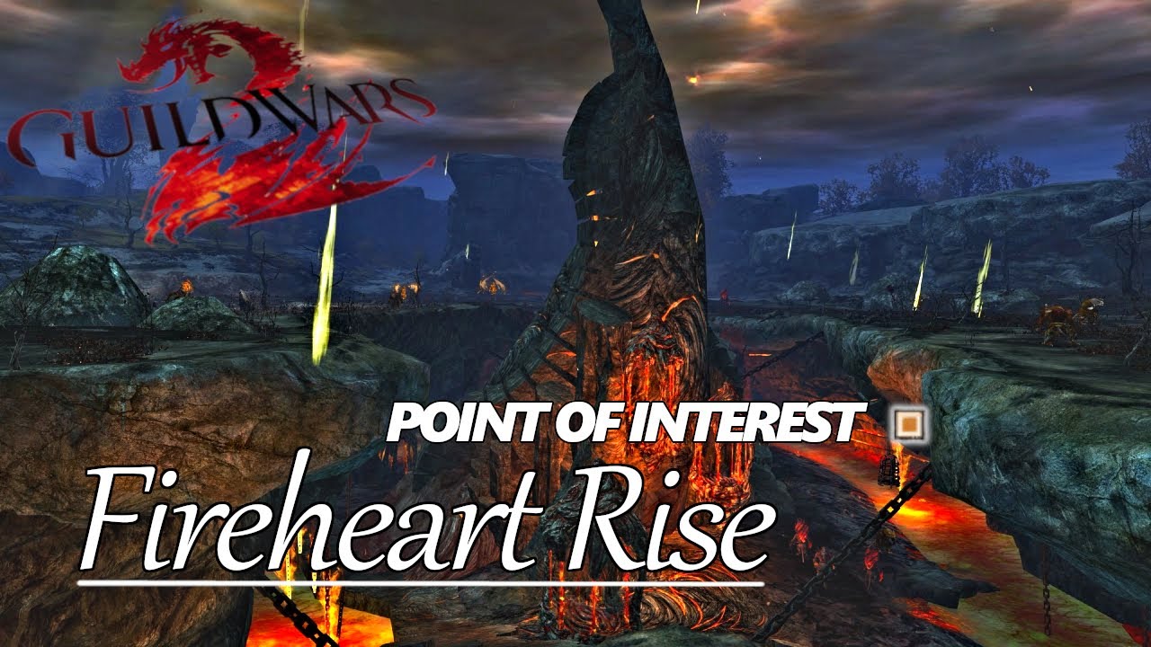 Guild Wars 2 - Fireheart Rise: Point of Interest (16/16) - YouTube