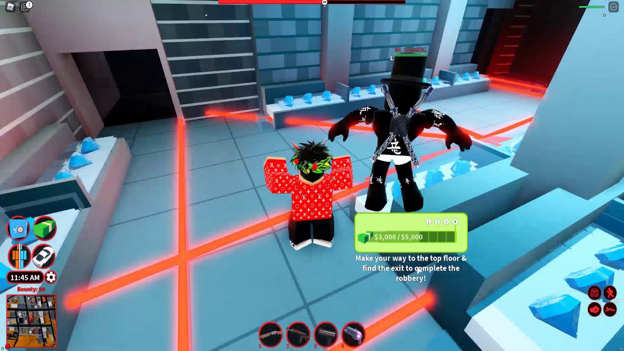 How to rob J Store (For new players) Jailbreak - YouTube