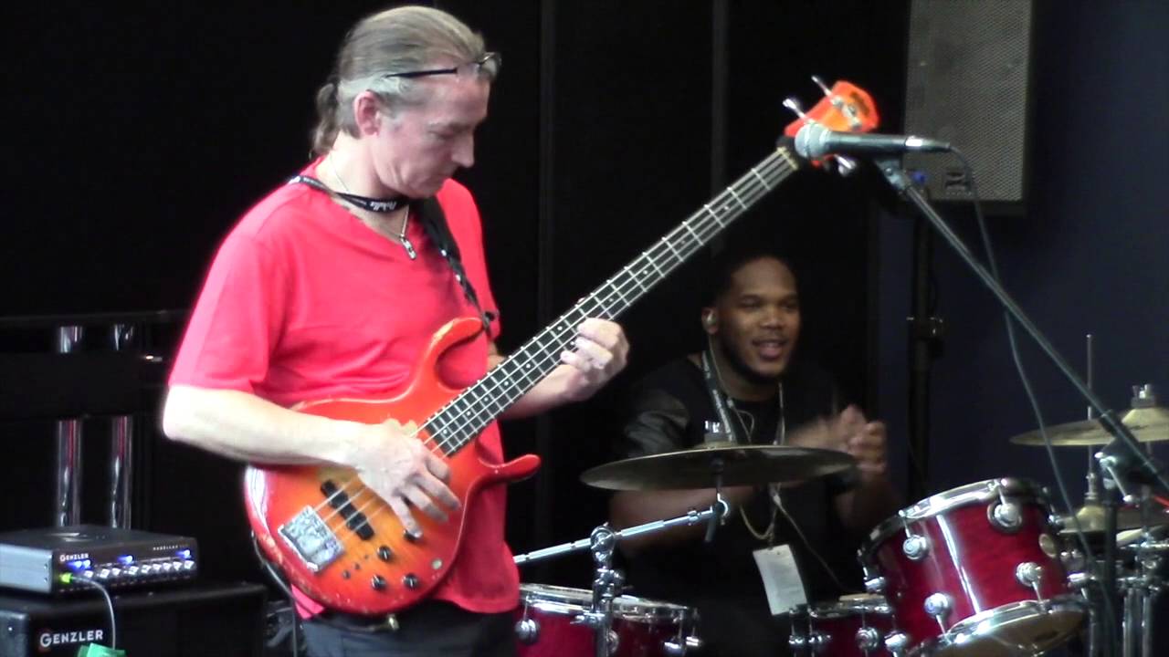 Bass Musician Magazine NAMM 2016 - Doug Johns - YouTube