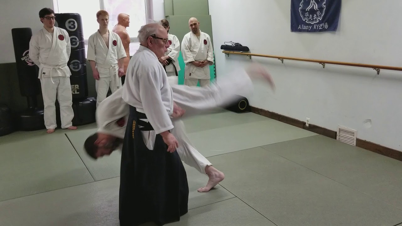 Daito Ryu Aiki Jujutsu gyaku uchite aiki nage - YouTube