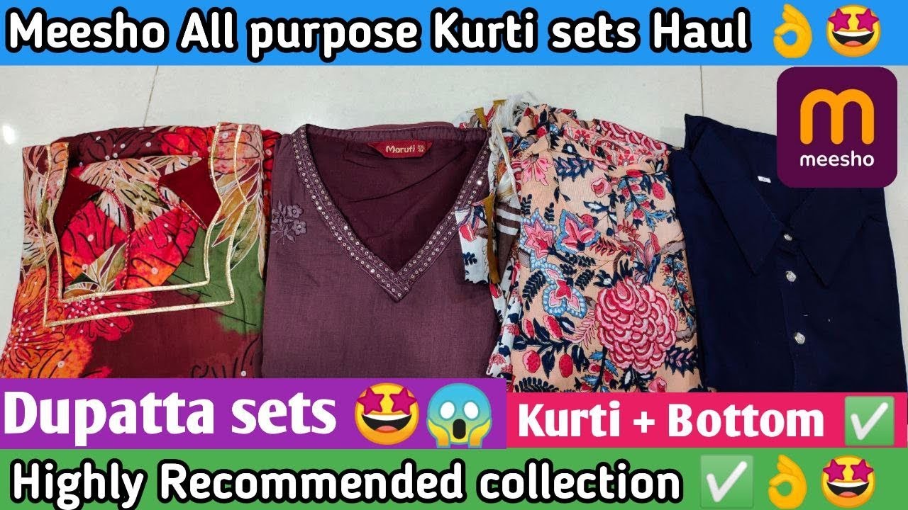 MOST TRENDING 🔥 party wear dresses and sarees from meesho | colors and ...