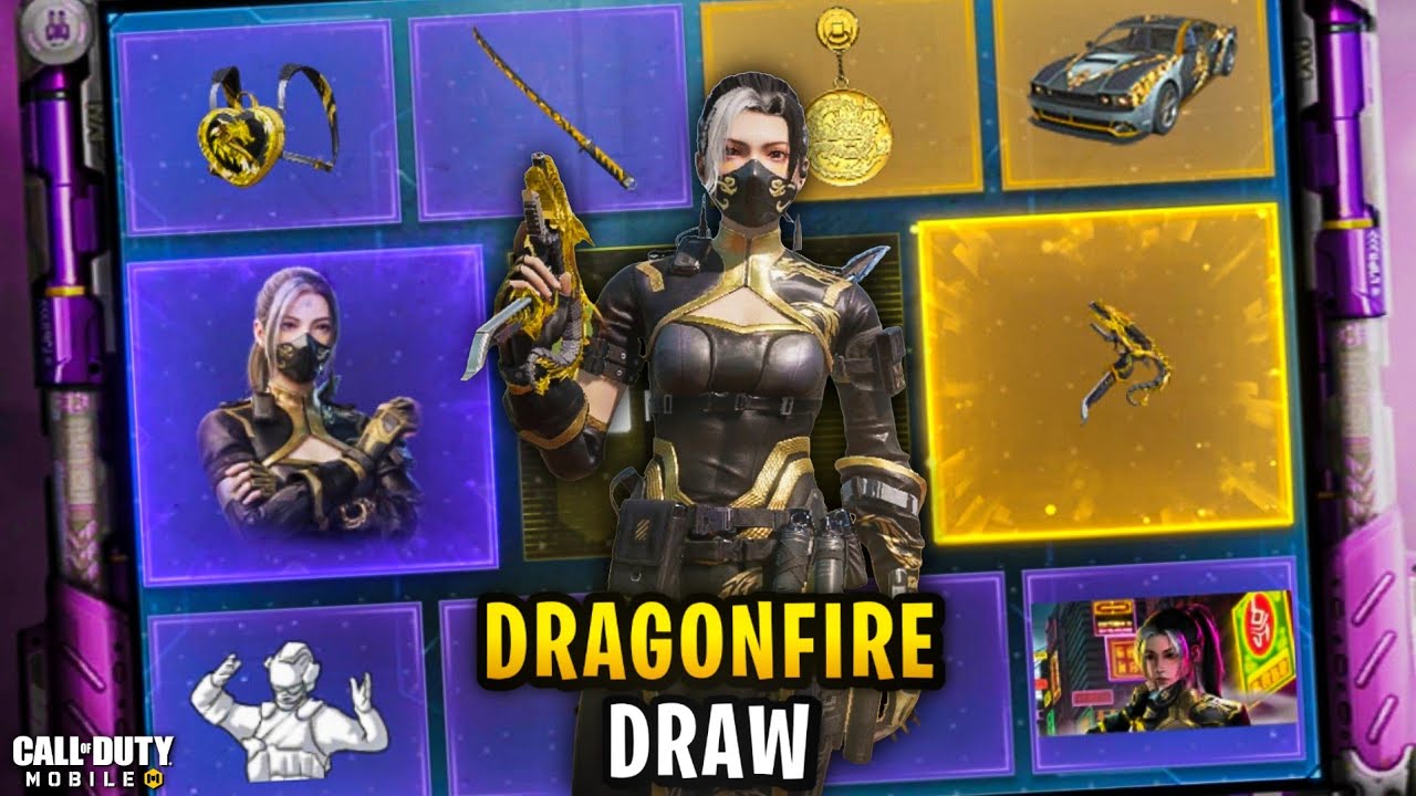 COD Mobile NEW Dragonfire Draw | SHADOWFALL & Legendary MAC-10 DRAGON'S ...