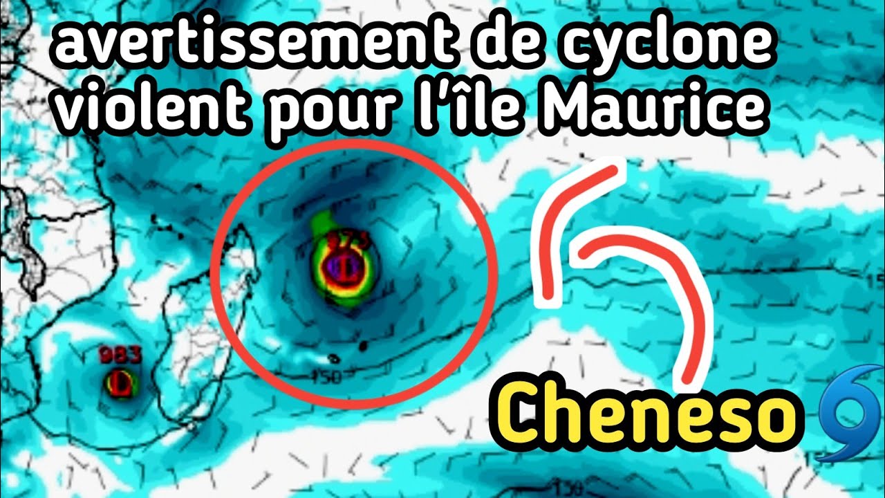 Intense Cyclone Tracking With 3 Different Models||Cyclone Cheneso For ...