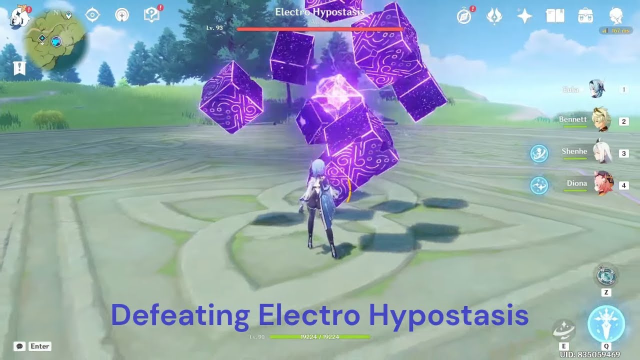 Full Version How to defeat an Electro Hypostasis | Genshin Impact - YouTube