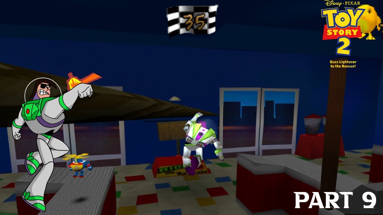 Toy Story 2 - Buzz Lightyear to the Rescue Part 9 - Barn Speed Cleanup ...