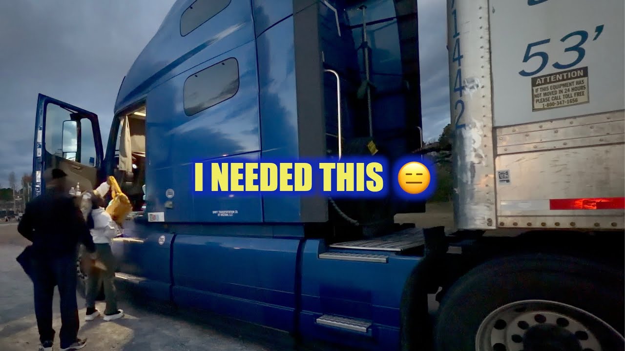 Parked My Truck For A Day And Went Home Female Truck Driver Youtube