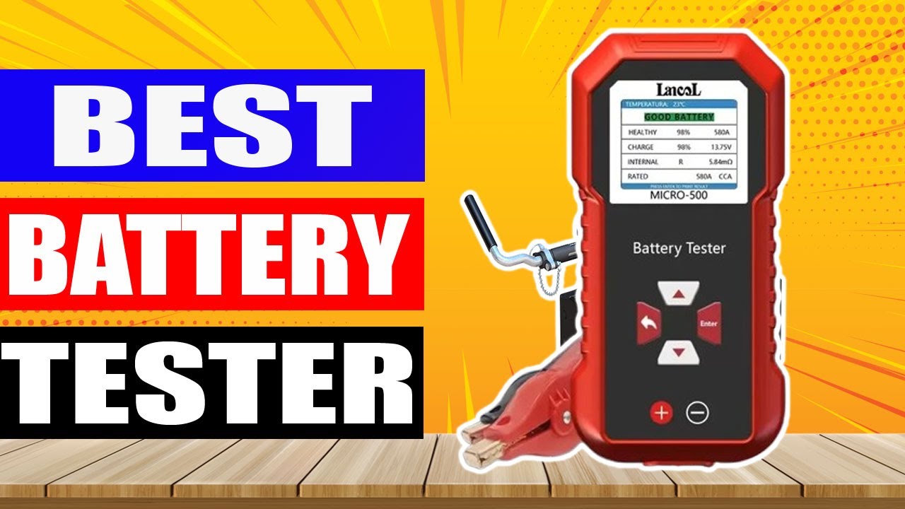 TOP 5 Best Battery Tester 2024 - YouTube