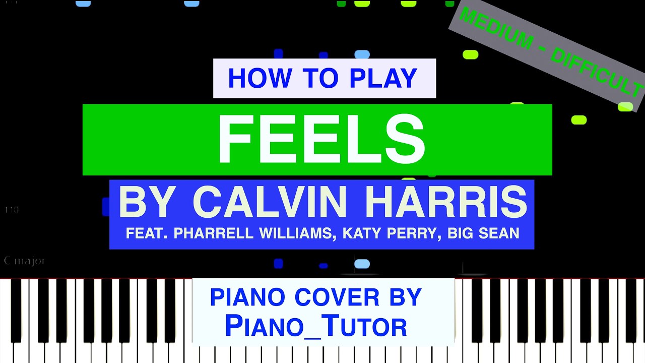 How to play - "Feels" by Calvin Harris, Pharrell Williams, Katy Perry ...