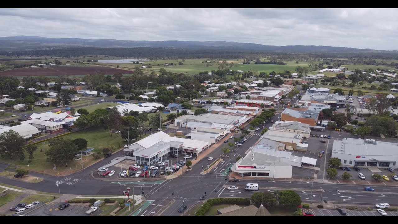 Gatton Queensland Town - DJI Mini 2 - YouTube