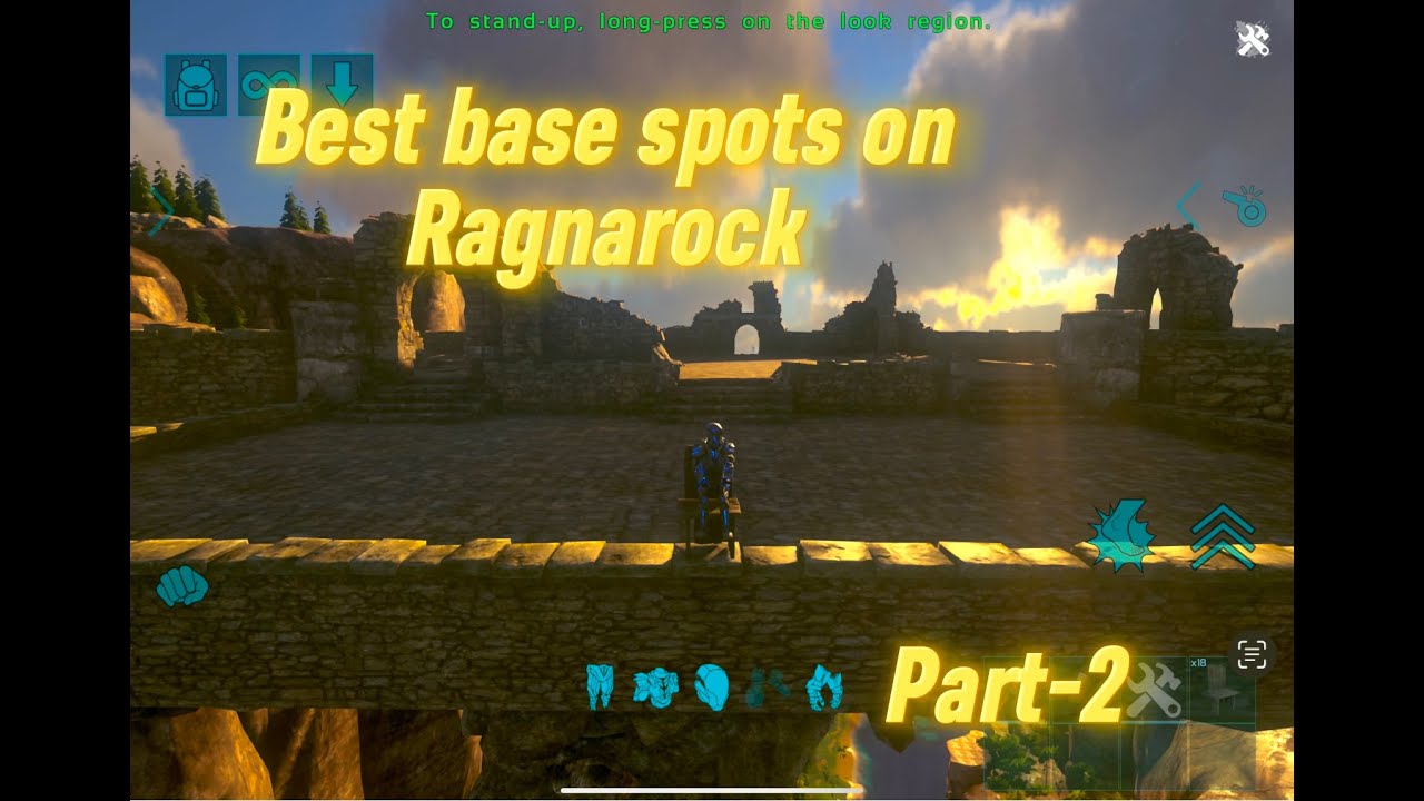 BEST Base spots on Ragnarock part-2. Ark mobile ultimate edition, for ...