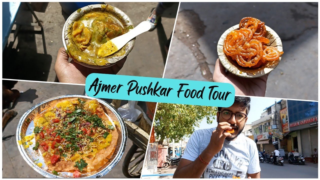 Ajmer Pushkar Food tour!! Kadi kachori | rabri jalebi | Dal pakwaan ...