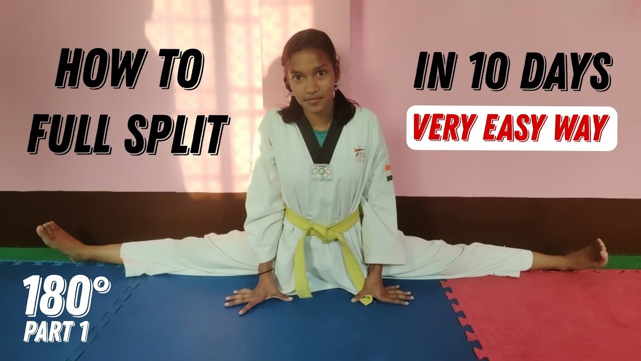 How to Full Split | Full stretching steps in Hindi - YouTube