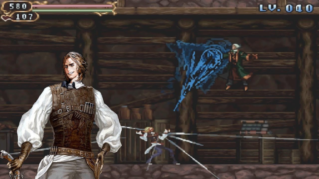 Castlevania: Order of Ecclesia Albus NPC only skills, Barlowe fight ...
