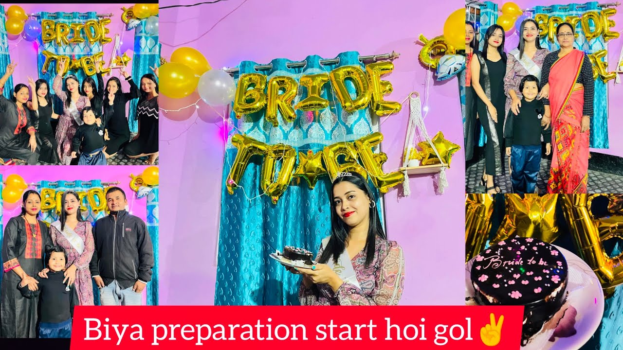 Sumu r biya r preparation start hoi gol ♥️♥️♥️//Ghar Khan akebare uduli muduli hoi ase 🤩 Biya ...