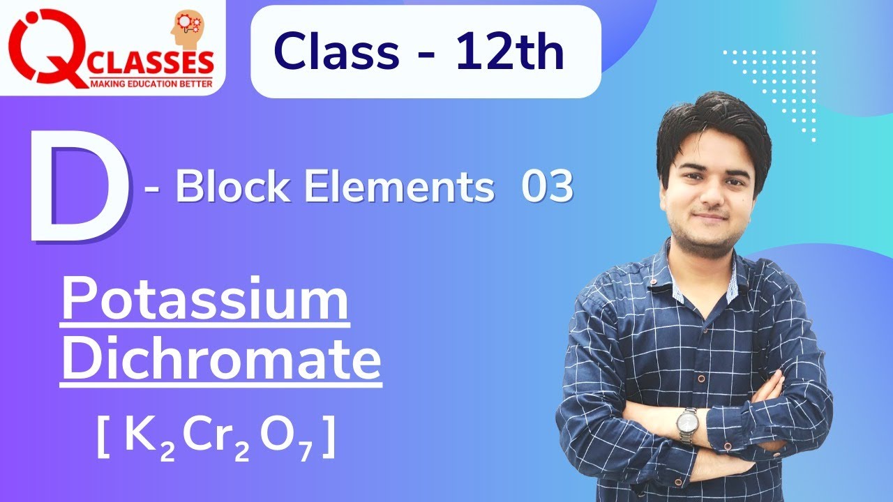 K2Cr207 (Potassium Dichromate) | Preparation + Chemical Reactions | d ...