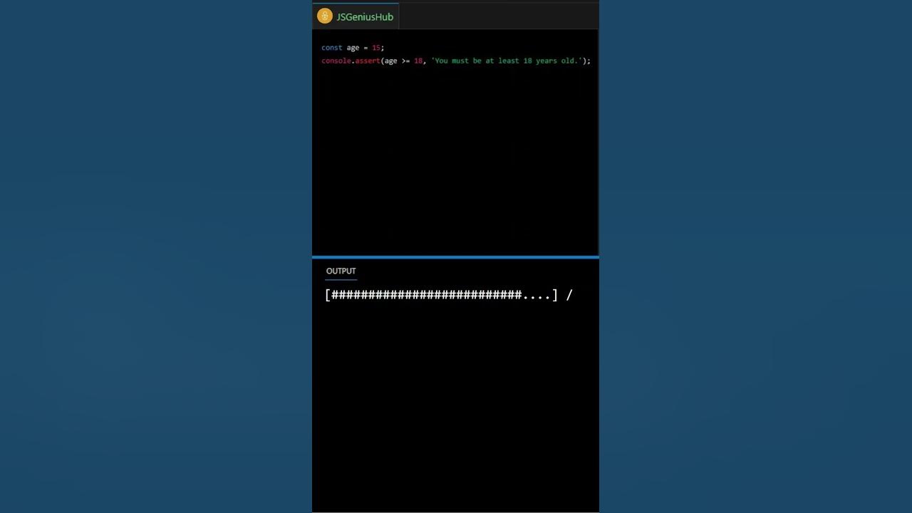 Assertion Testing Java Script Tricks Facts Hacks Tricks Youtube