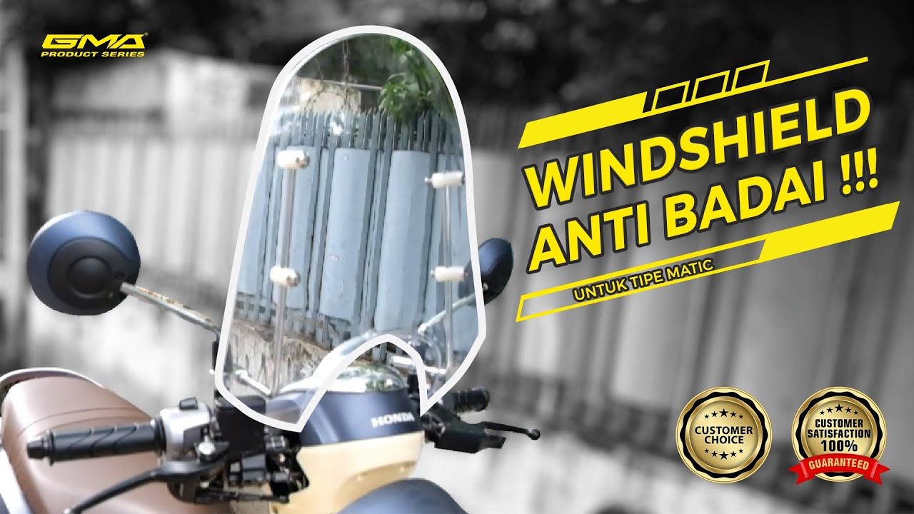 SATU WINDSHIELD BISA BUAT SEMUA MOTOR ?! - YouTube