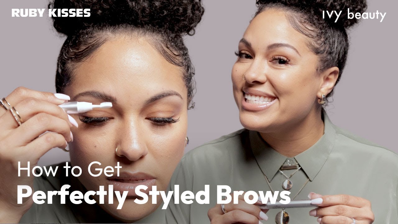 How to Use #Ruby Kisses Go Brow Brow Wax Styling Pencil for Perfectly ...