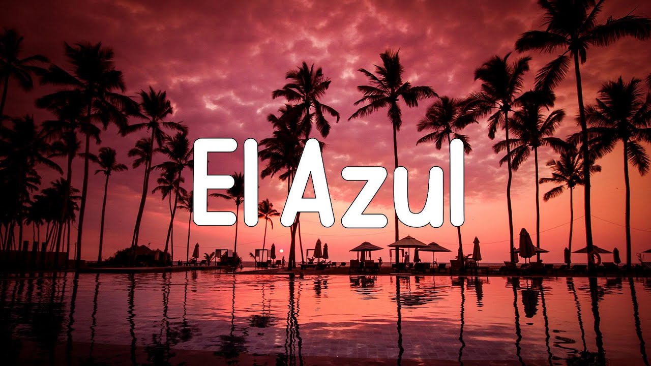 El Azul (Letra) | Y con el corridón del ángel azul - YouTube