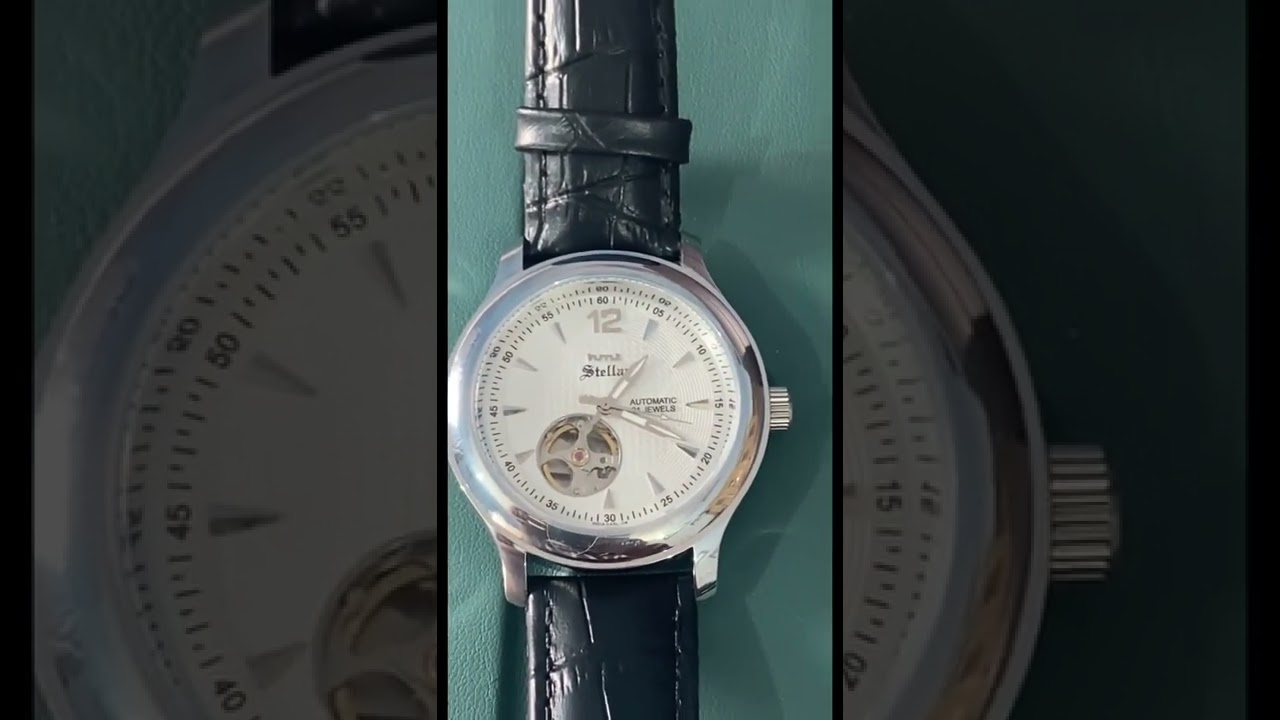 HMT STELLAR DASL04. Open heart , Semi skeleton Fully Automatic watch ...