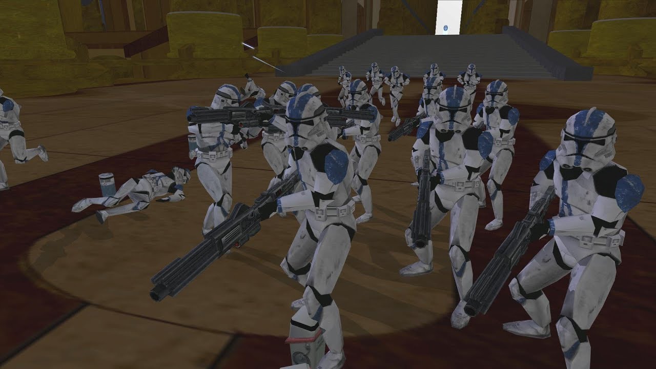 Jedi Temple Order 66 - Star Wars Battlefront 2 - YouTube