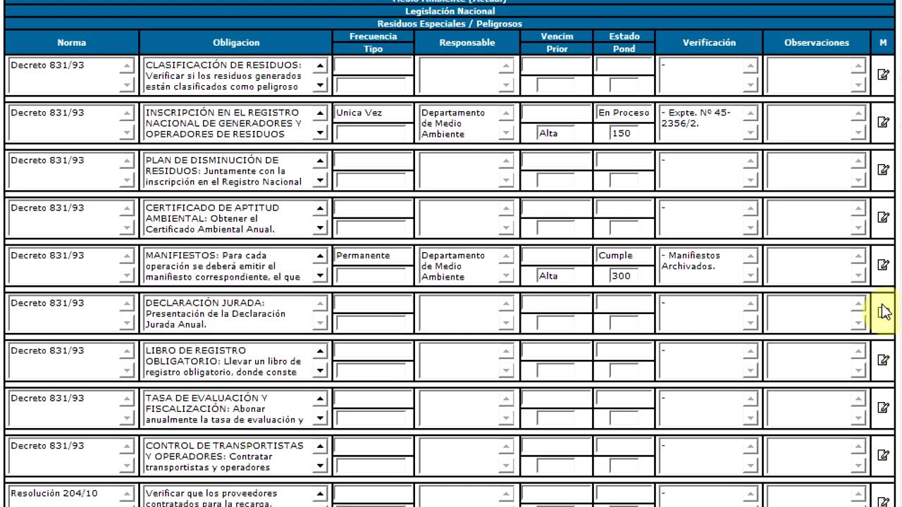 Matriz Legal on line -- Estrucplan - YouTube