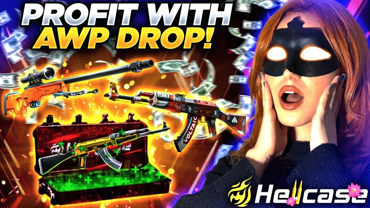 BOOM AWP DROP MAKE GOOD PROFIT ON HELLCASE ?! !! HELLCASE PROMO CODE ...