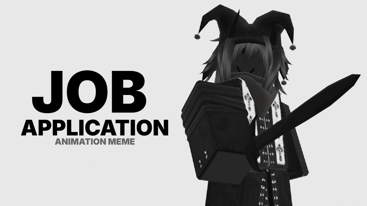 JOB APPLICATION // ANIMATION MEME - YouTube