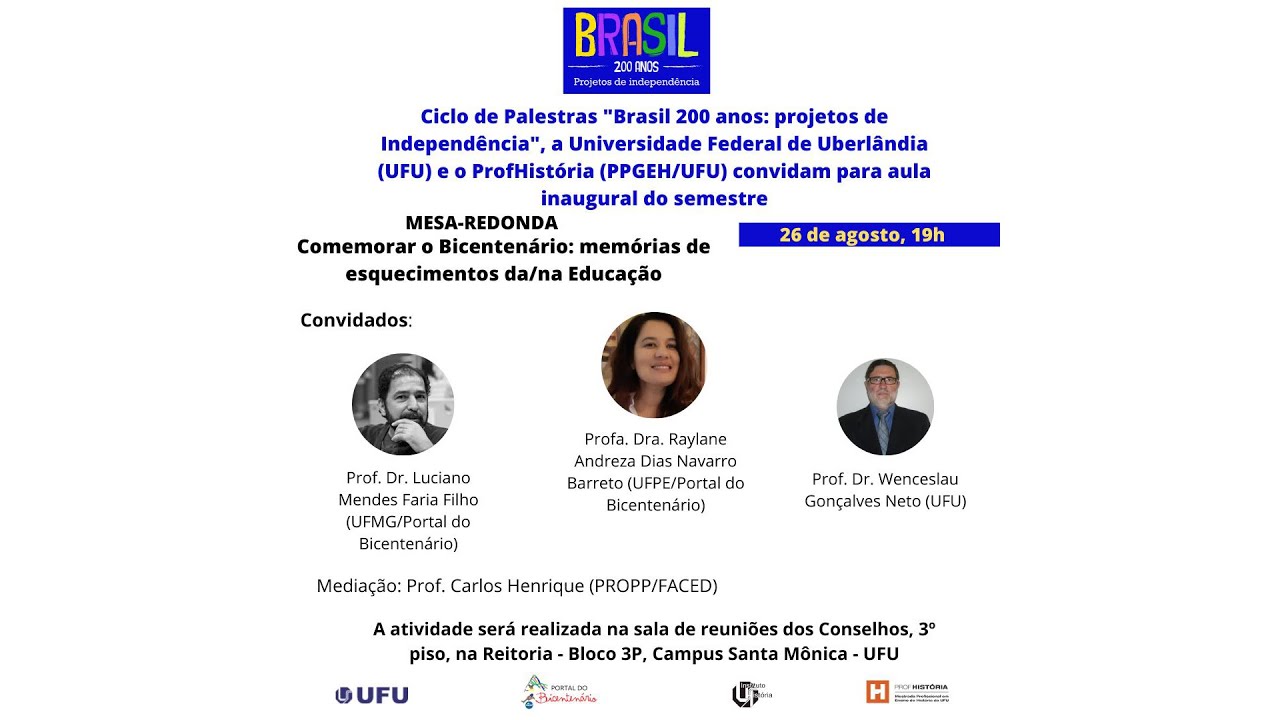 Comemorar o Bicentenário | Brasil 200 anos: projetos de independência ...