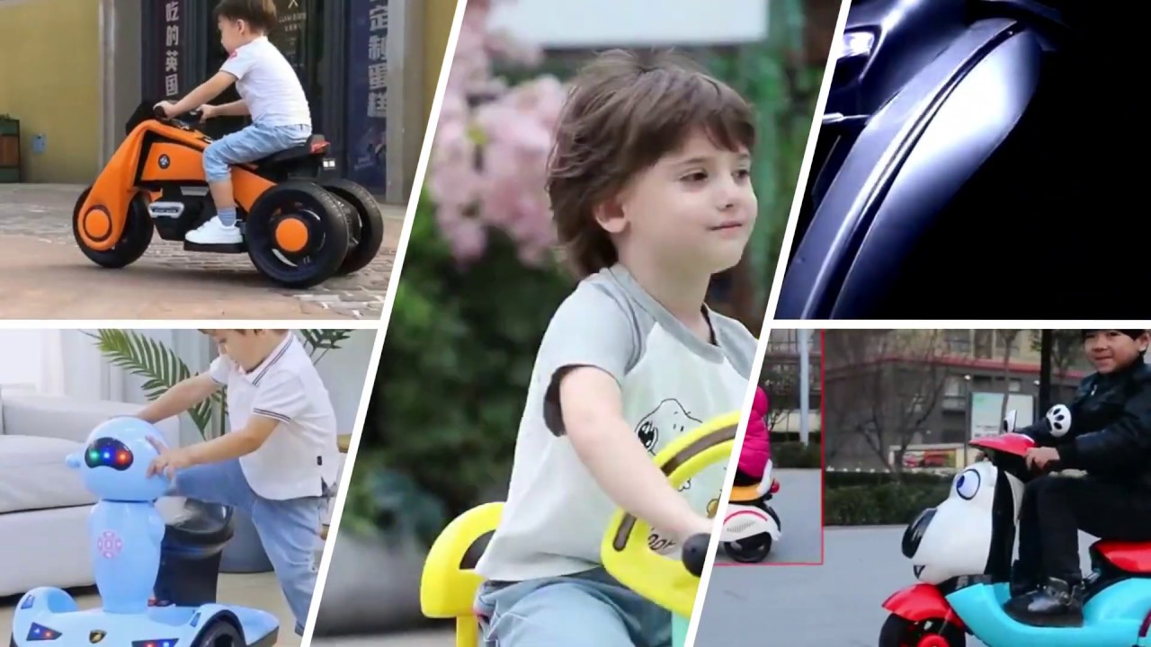 Ride on Electric Motorcycle for kids/ Kid's Motor bike - YouTube
