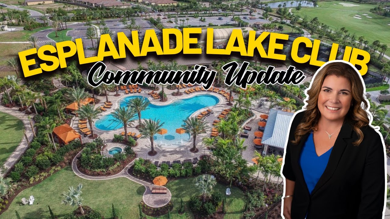 Esplanade Lake Club Update - YouTube
