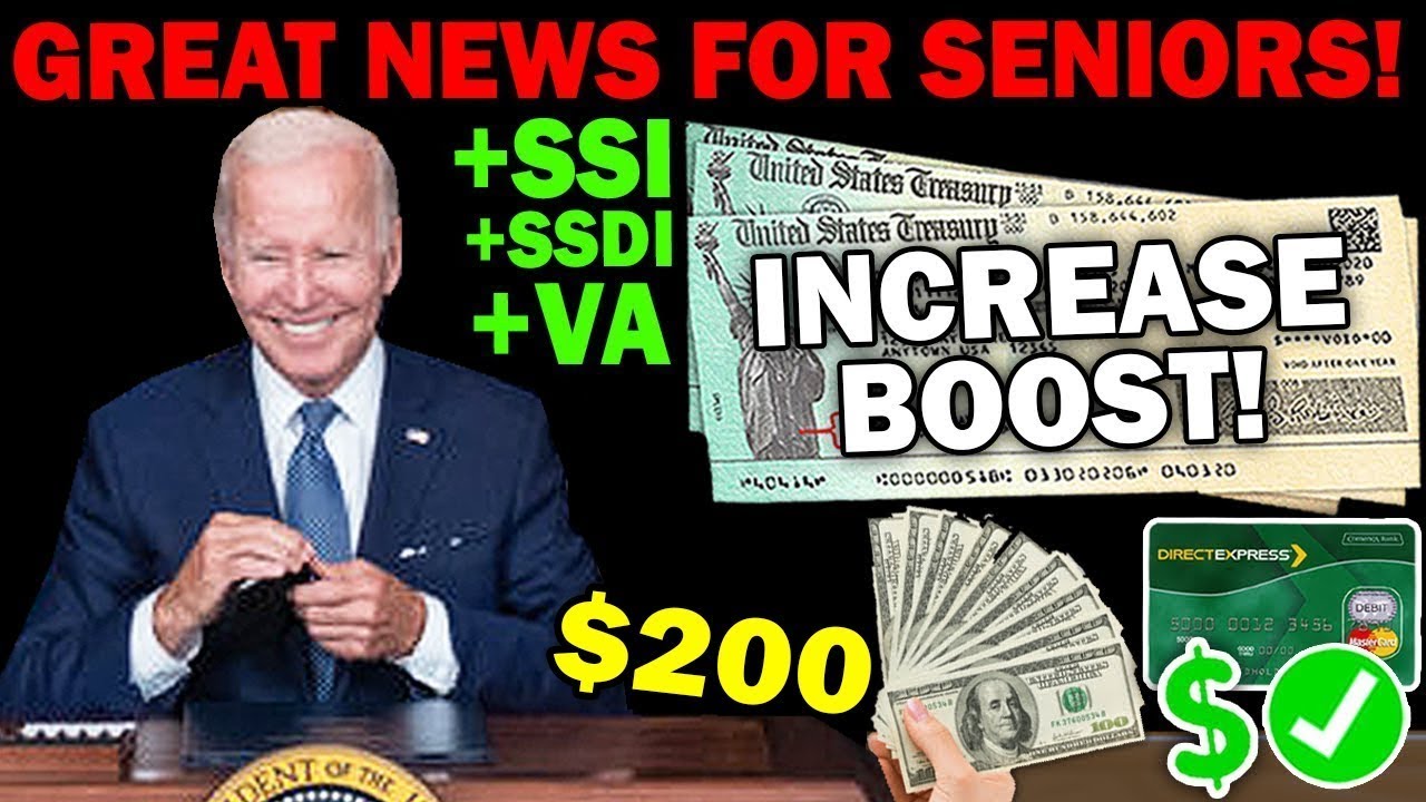 This Could Happen Now! $200 Benefit Raise! $2,000 4th Stimulus Check ...