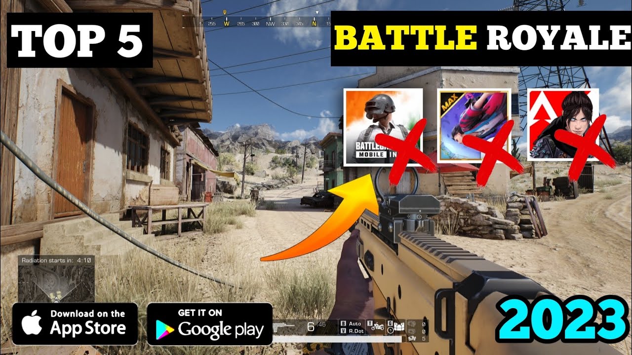 TOP 5 BEST BATTLE ROYALE GAMES FOR ANDROID| HIGH GRAPHICS (ONLINE ...