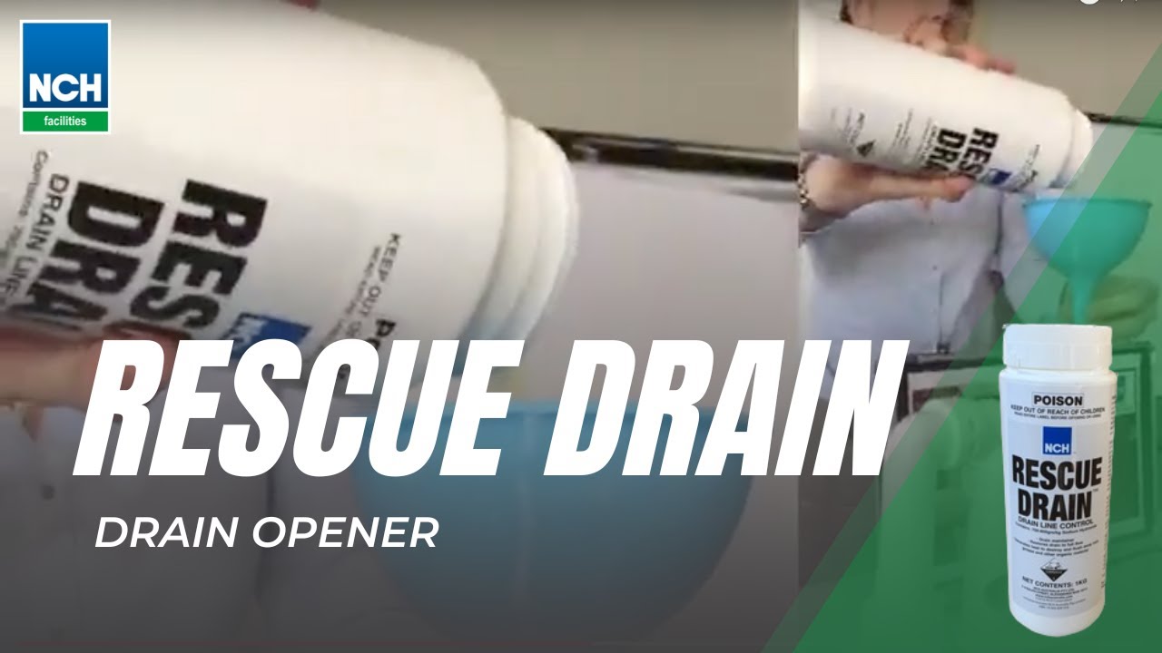 Drain Cleaner - NCH Rescue Drain - YouTube