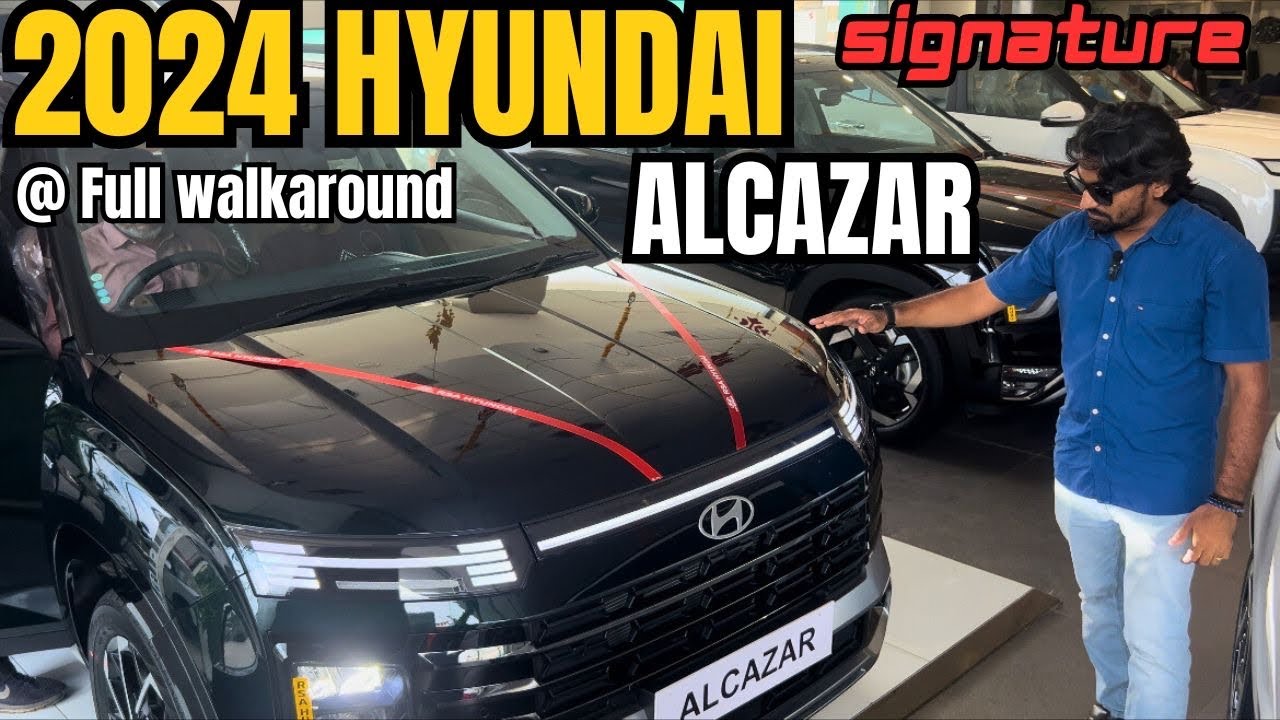 2024 Hyundai Alcazar facelift 🔥| Hyundai Alcazar Signature 🔥Top Model ...
