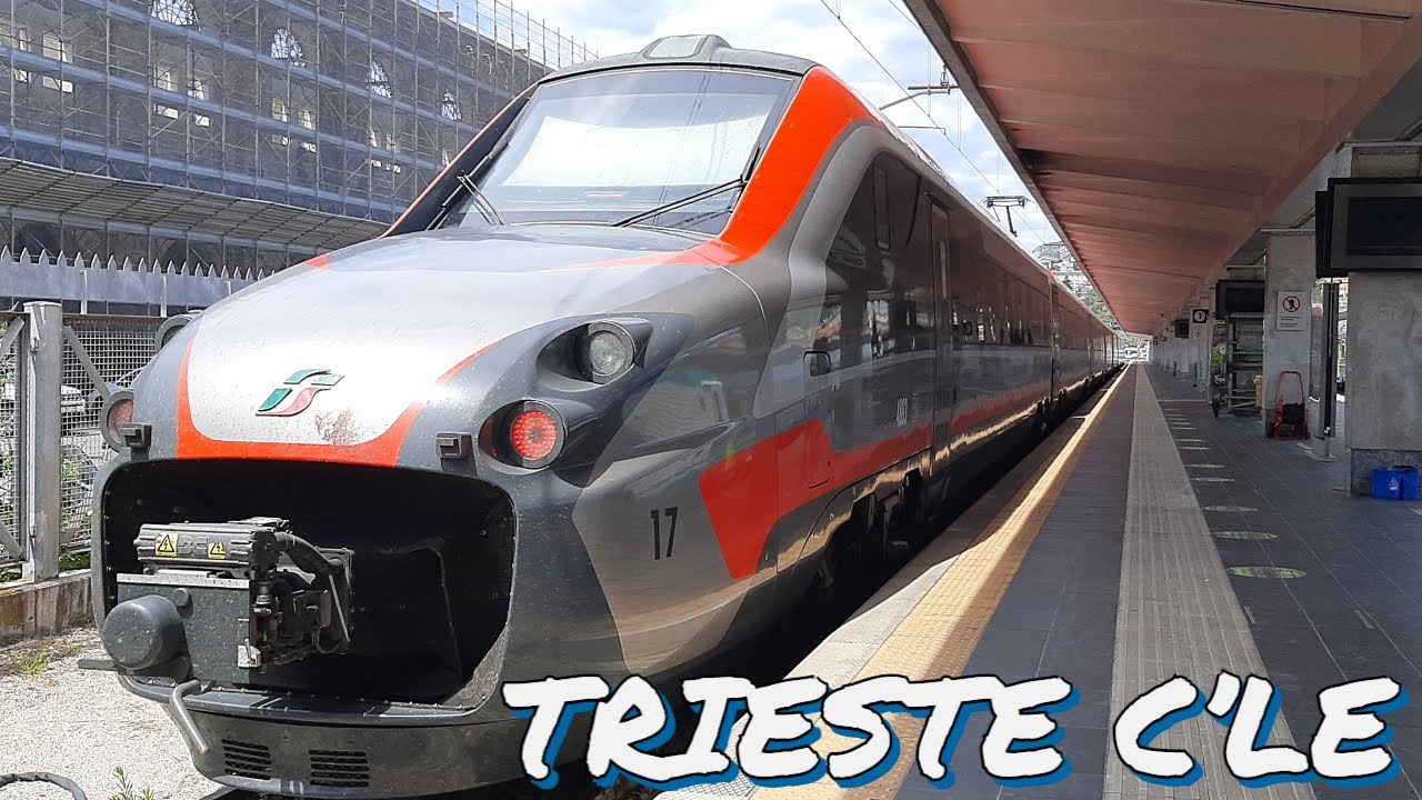 Trenitalia Frecciargento Business at Trieste C'le - YouTube