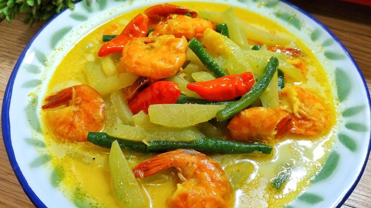 ENAAK BANGET .! RESEP SAYUR LODEH LABU SIAM UDANG - MASAKAN SEDERHANA ...