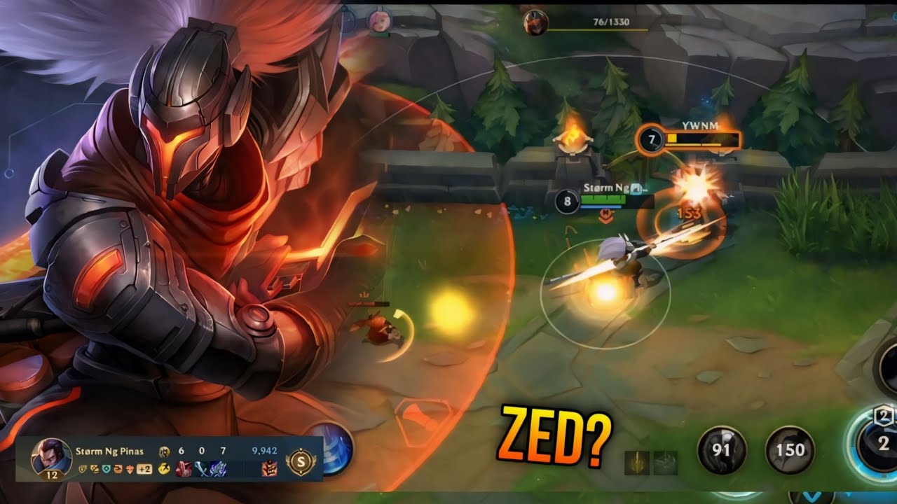 TOP YASUO VS ZED? AGGRESSIVE GAMEPLAY BEST ITEM FOR TOP LANER WILD RIFT ...