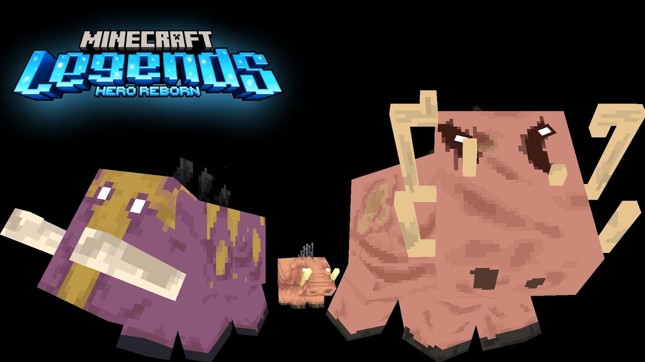 Early warboar Footage - Minecraft Legends Addon! - YouTube