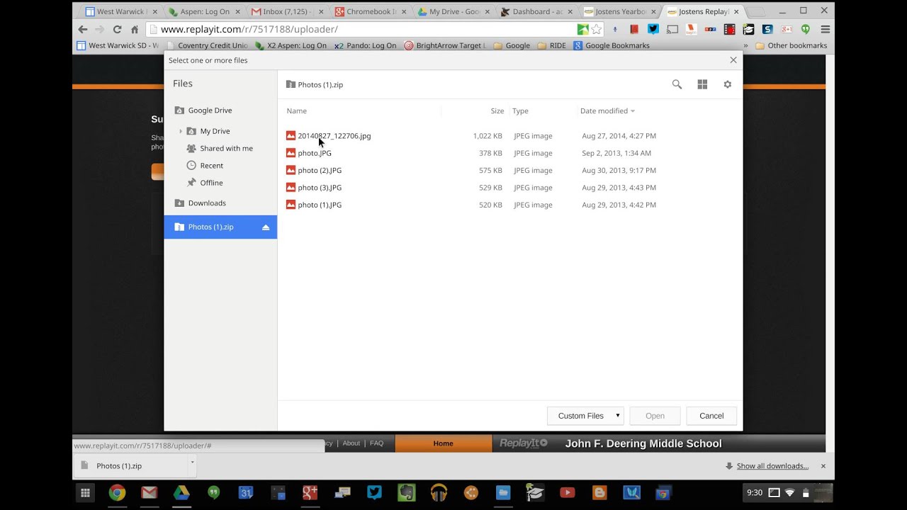 Using Josten's Replayit for Photo Uploads - YouTube