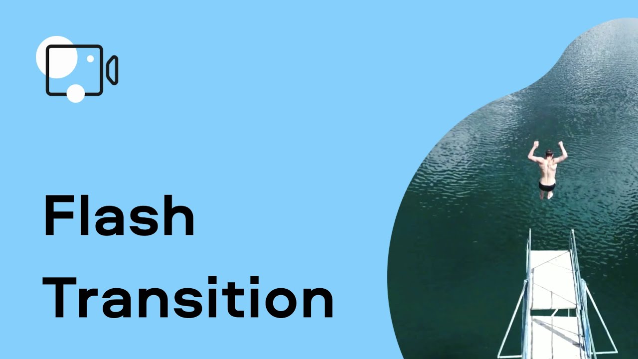 How to add a FLASH TRANSITION | video editing (Tutorial 2021) - YouTube