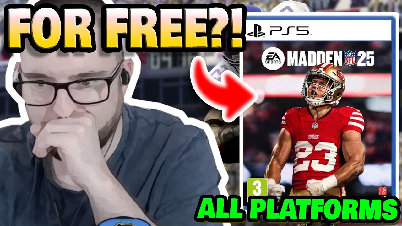 How to get Madden 25 for FREE! (PS5, PS4, XBOX, PC) Madden NFL 25 for ...