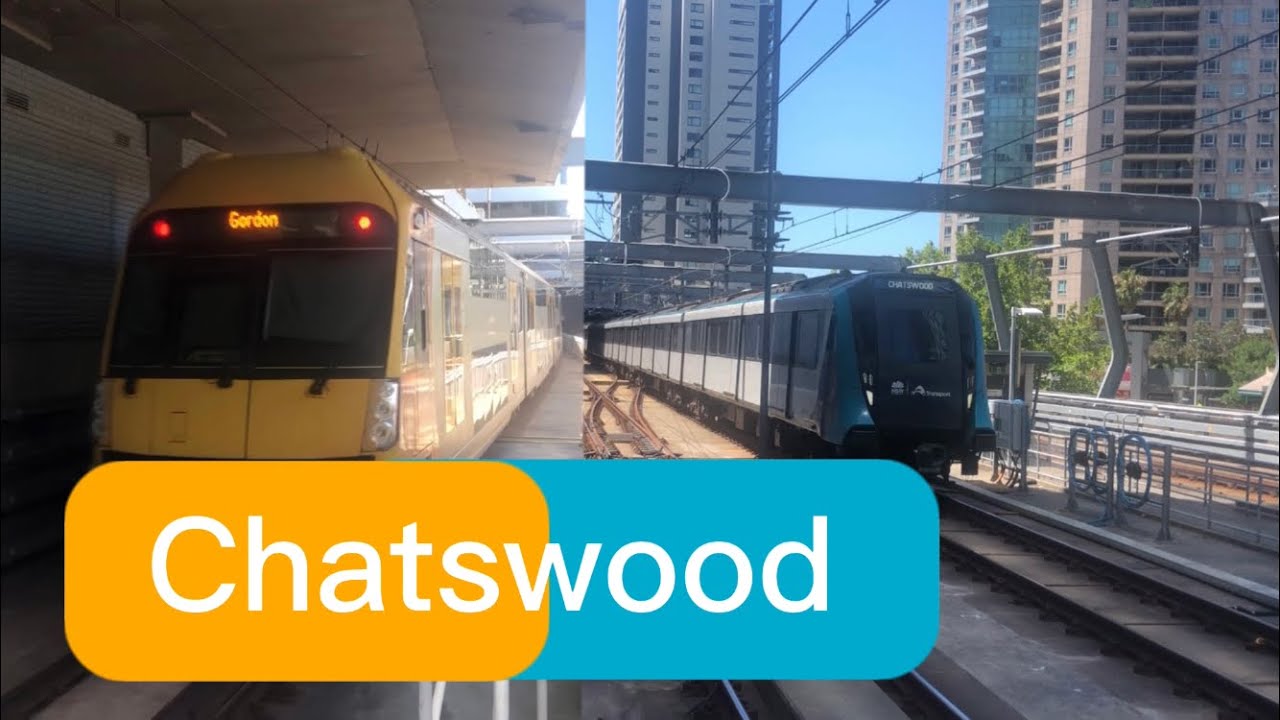 Sydney trains vlog 19, Sydney metro vlog 2: Chatswood - train spotting ...