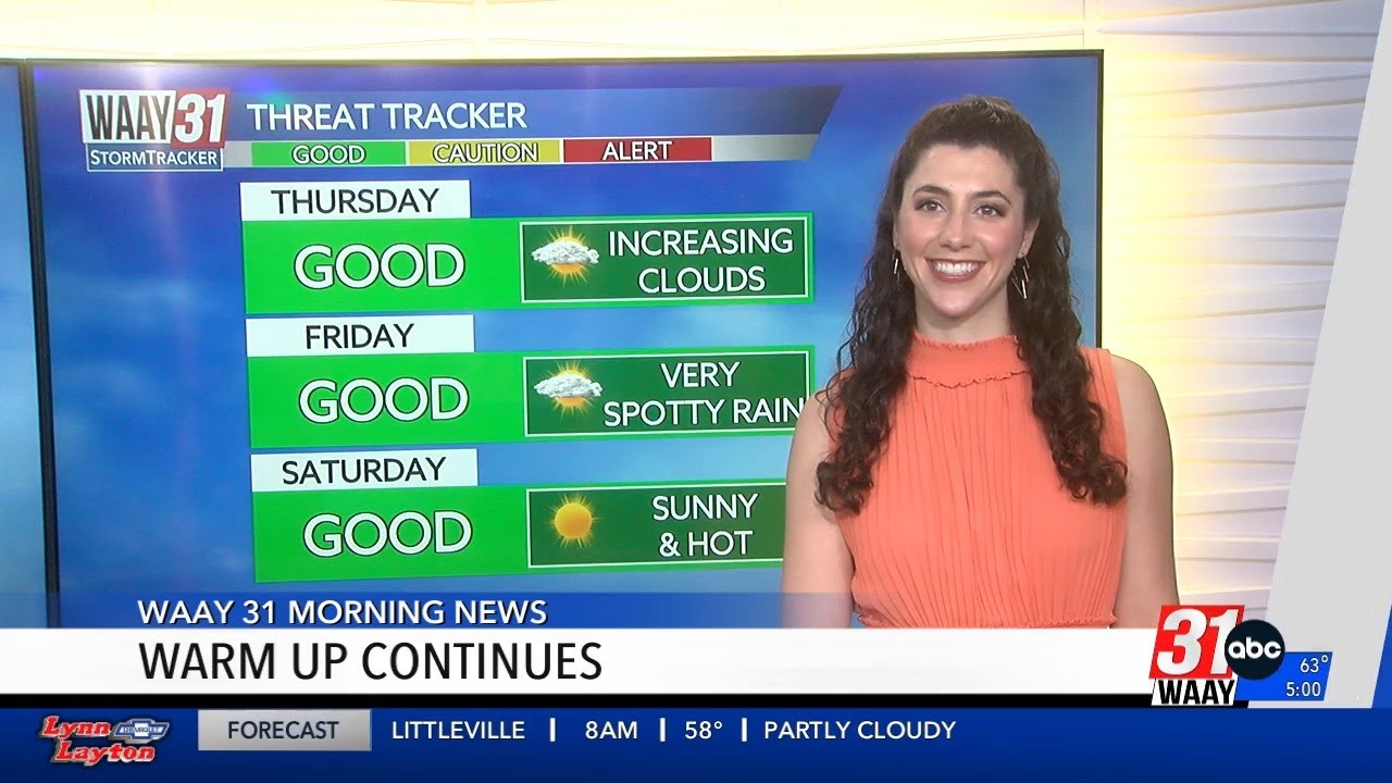Grace's weather headlines - YouTube