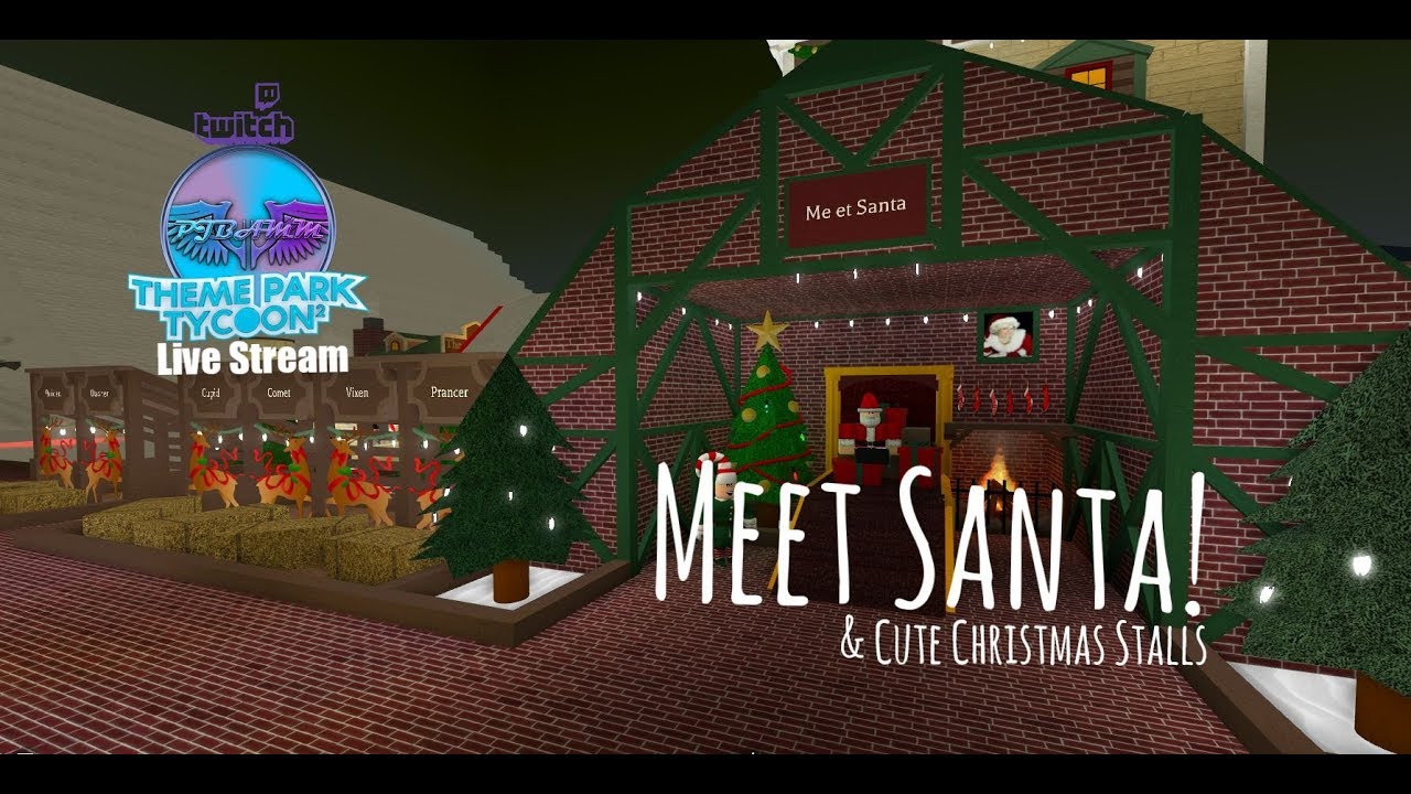 PJBAMM TPT2 Live Stream: Meet Santa & Cute Christmas Stalls - YouTube