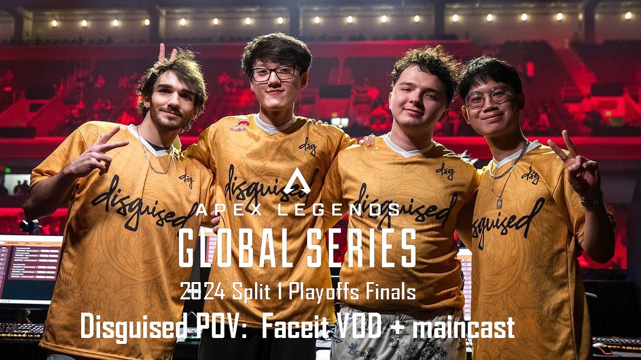 Disguised (DSG) POV | Finals ALGS Y4 LAN in LA | Faceit VOD + Maincast ...